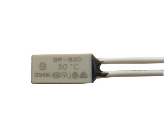 BR-B2D 50℃ AC Bimetal Thermal Protector 250V / 5A With Snap–Action Disc