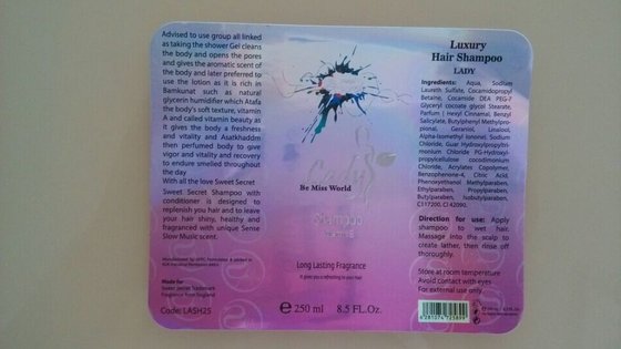 Offset Printing Cosmetic Bottle Metallic Plastic Labels for Hair Shampoo