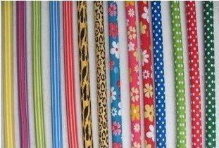 The Broom Rod Use Printed Shrink Film for Decoration and Protection