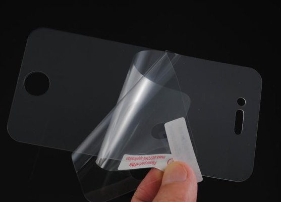 Die Cutting PVC Cell Phone Protective Film For Screen Protection , 0.3mm Thickness