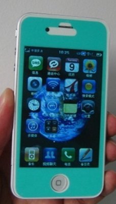 Single / Multi Color Cell Phone Protective Film for Decoration / Protection