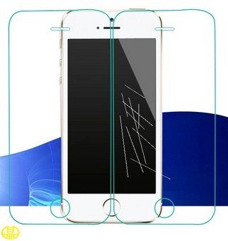 Iphone 5S Premium Tempered Glass Screen Protectors 0.2mm / 0.3mm / 0.4mm