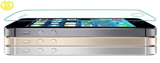 Iphone 5S Premium Tempered Glass Screen Protectors 0.2mm / 0.3mm / 0.4mm