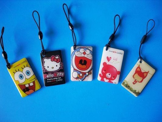 Hello Kitty Cute Epoxy Resin Stickers Hang Tag for Children Clothes
