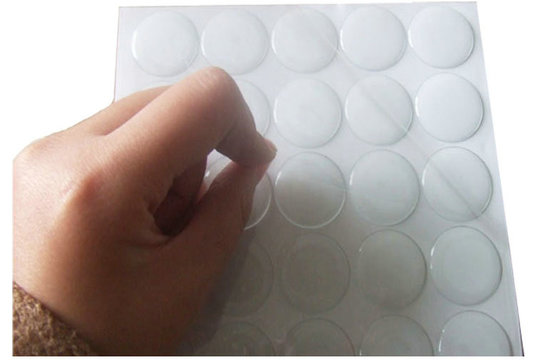 colorful PU clear Epoxy Dome Stickers , weatherproof / waterproof Sticker