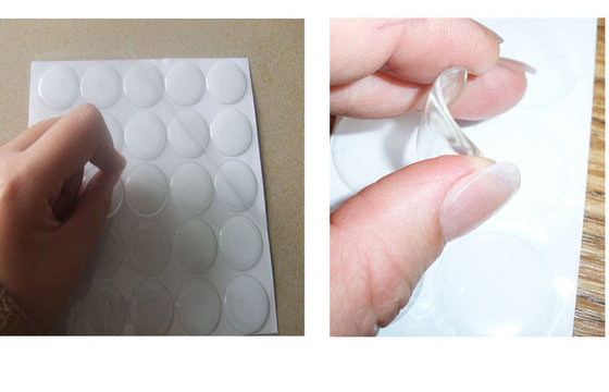 transparent Epoxy Dome Stickers