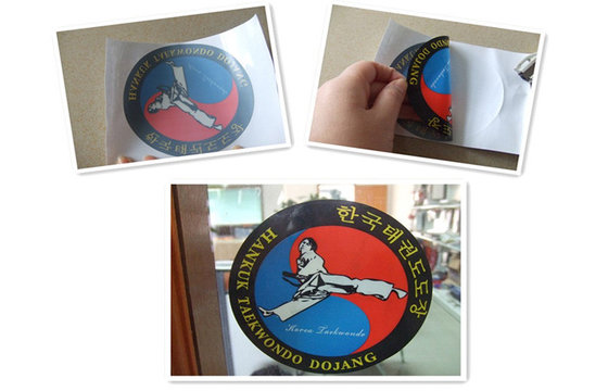 Paper / vinyl motor / automobile Mirror decoration sticker decal