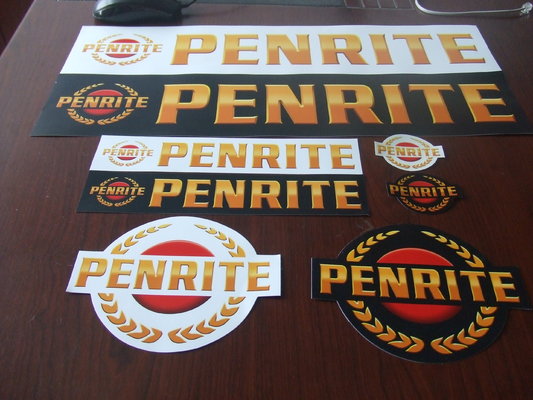 Durable Self Adhesive Vinyl Car Sticker , waterproof UV logo bumper stickers