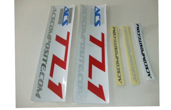 Custom logo refelective vinyl laptop sticker , Waterproof vinyl stickers