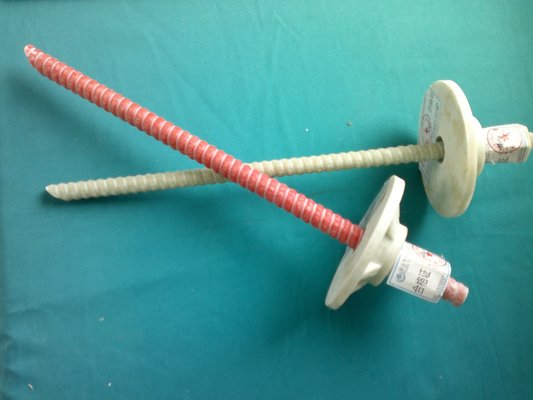 Durable / Tough Reinforced FRP Rock Bolts Heat - resistant Epoxy Resin