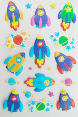 Professional 3D Foam Stickers Puffy Non-toxic For Children