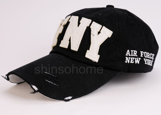 6 Panels Cotton Twill Baseball Caps 3D Foam Logo Hip Hop Hat Adult Size
