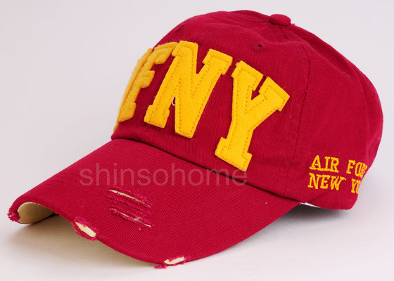 6 Panels Cotton Twill Baseball Caps 3D Foam Logo Hip Hop Hat Adult Size