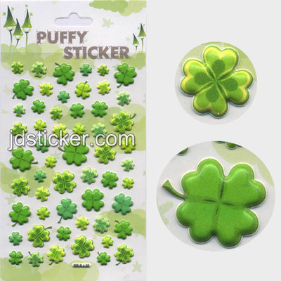 cute EVA sticker,3D foam sticker, decorative puffy sticker