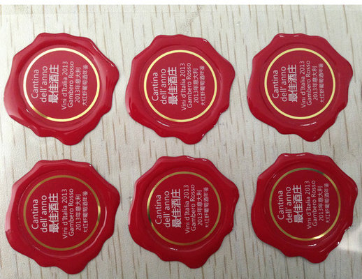 Partial Epoxy Resin Stickers for Wine, Perfume bottles