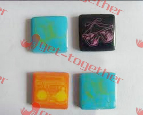 Eco-friendly Non-toxic Blue / Black / Orange Clear Epoxy Resin Stickers For Computer