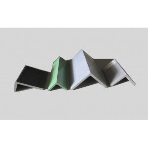 Fiberglass Pultruded FRP Angle with High Strength Smooth Surface ISO9001