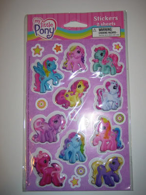 Kids cartoon puffy sticker