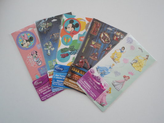 OEM PVC/pet, puffy sticker, 3D, laser Self Adhesive Sticker