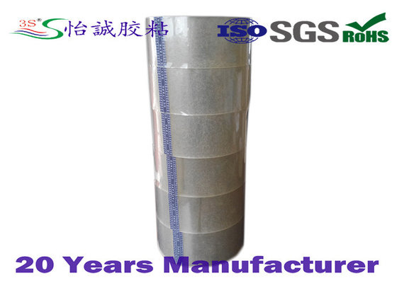 50mic 6 Rolls / Shrink Film BOPP adhesive tape , Factory Sealing Tape