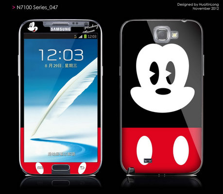 Cartoon Stickers Mobile Phone Protective Film，Samsung Cell Phone Protective Film