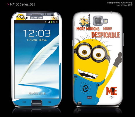 Cartoon Stickers Mobile Phone Protective Film，Samsung Cell Phone Protective Film