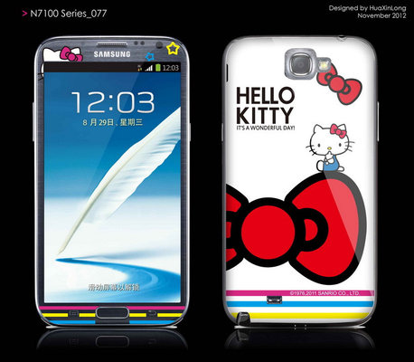 Cartoon Stickers Mobile Phone Protective Film，Samsung Cell Phone Protective Film