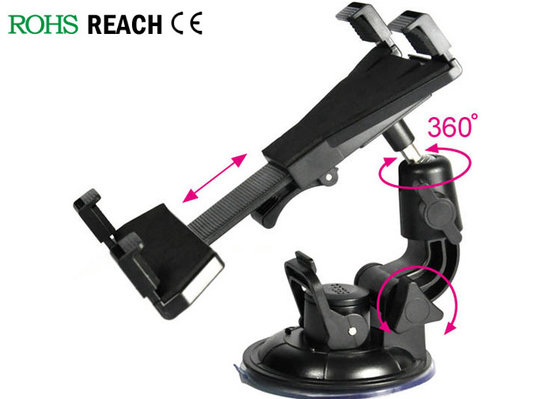 PVC Material Stable Universal DVD / Tablet PC Car Mount With 360 Degree Rotation for Cell Phone DVD / Tablet PC