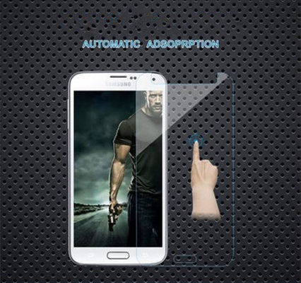 0.3mm 2.5D 9H Scratch Resistant Cell Phone LCD monitor tempered glass for Samsung S5