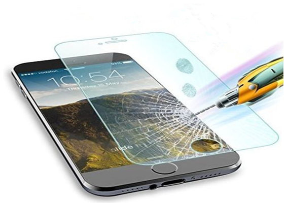 97%-99% Transperancy 9H Tempered Glass Screen Protectors Film For Iphone 6 OEM Packging