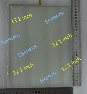 Siemens 12.1" 4 Wire Resistive Touch Screen , Tempered Glass Screen Protector