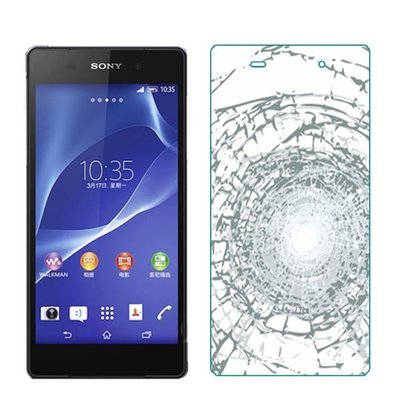 Mobile Phone Accessories for Sony Xperia Z2 Tempered Glass Screen Protector