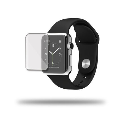 38mm Apple Watch Tempered Glass Screen Protector with 0.33mm thickness, 9H hardness