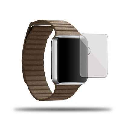 38mm Apple Watch Tempered Glass Screen Protector with 0.33mm thickness, 9H hardness