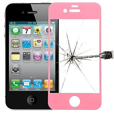 For Iphone 6/6 Plus Colored Tempered Glass Screen Protector Full Cover ,OEM/ODM,Wholesale