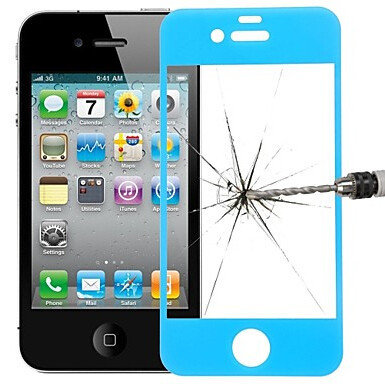For Iphone 6/6 Plus Colored Tempered Glass Screen Protector Full Cover ,OEM/ODM,Wholesale