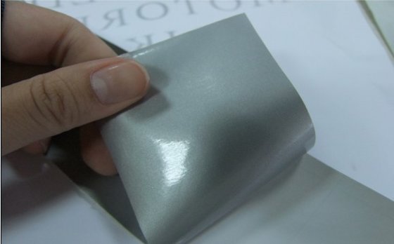 Anti - UV Die Cut Decoration Vinyl Car Sticker With 3m Sliver Reflective Label