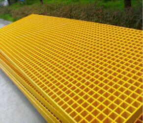 Fire Retardant Fiberglass Pultruded FRP Grating For Highway Fence