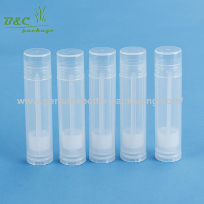 Black Plastic Cosmetic Lipstick Gloss Package Lip Balm Tube 0.17oz