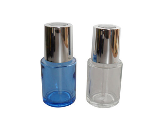 ES-322 30ml glass cosmetic bottle & rotable plastic dropper pipettes/closures/assemblies