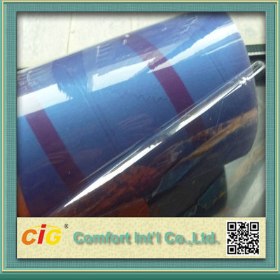 Soft PVC Shrink Film / Color transparency film For Packing