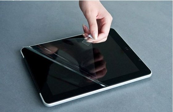 Custom transparent dimond cell phone protective film, lcd protector for iphone 4