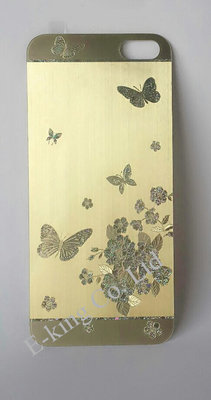 New Luxury 3D Gold Explosion-proof Tempered Glass Screen Protector For Iphone4,5,6 Series