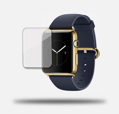 Apple Watch Tempered Glass Screen Protector, two sizes with 0.33mm ultra-slim, 9H hardness