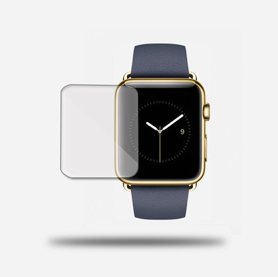 Apple Watch Tempered Glass Screen Protector, two sizes with 0.33mm ultra-slim, 9H hardness
