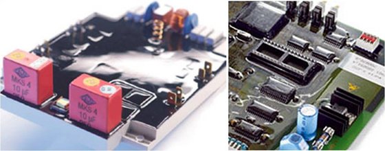 Low Adhesive Casting Epoxy Resin Black , White Thermal Conductive Two Component