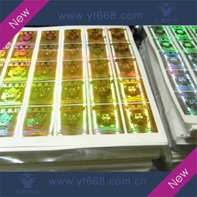 Hologram sticker,laser label,rainbow sticker