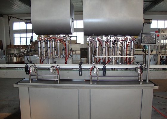 Automatic Bottle Filler Machine Pump Filling Machine For Peanut / Butter