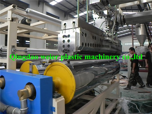 Touch Screen LDPE Plastic Film Making Machine , Width 20mm to 2000mm