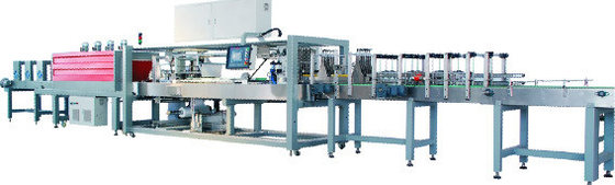 25-30pcs/min Drinking Mineral Water Bottle Packing Machine / Film Shrinking Equipment